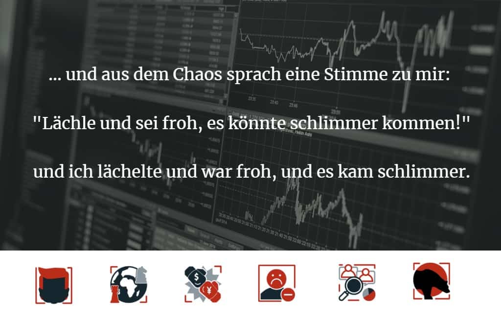 "Lächle und sei froh, es könnte schlimmer kommen!" - Börsenblog Heibel ...